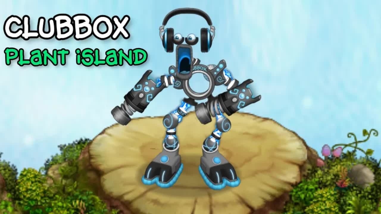 Второй Клуббобас на Острове Растений в My Singing Monsters (Мои Поющие Монстры, Msm, Мсм)