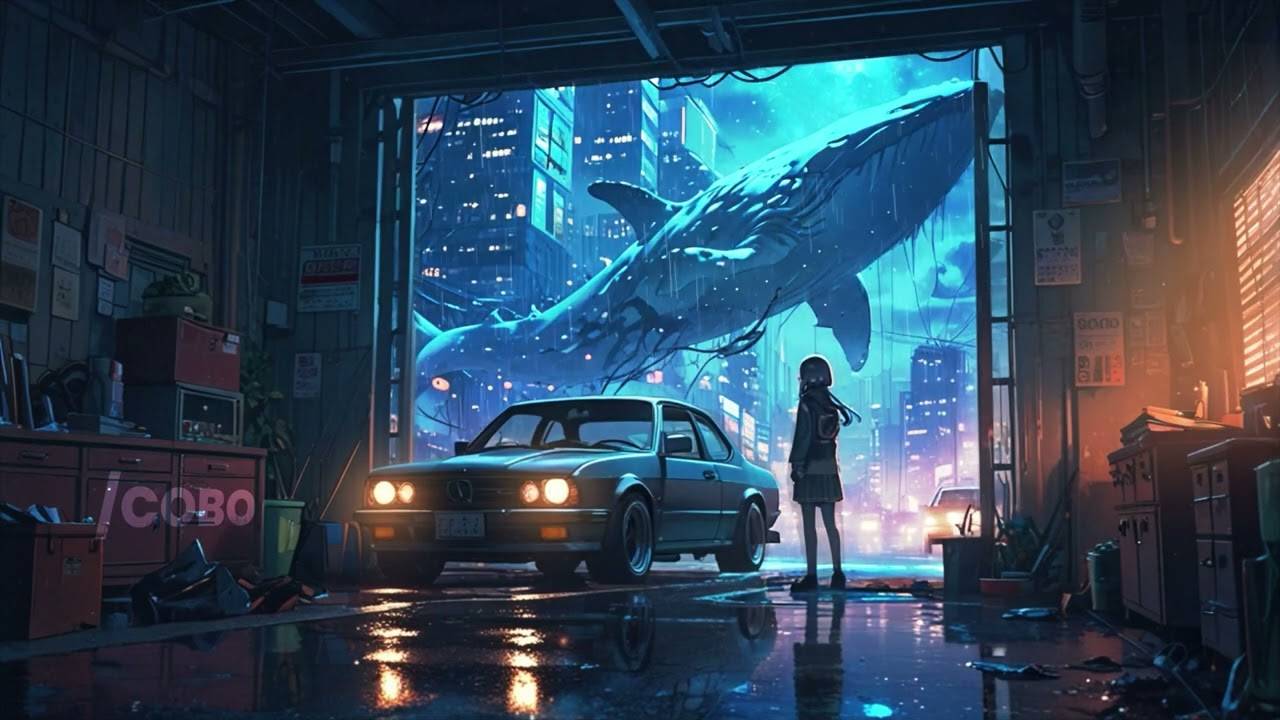 /COBO Lost in the Neon Void / Synthwave Ambient Mix