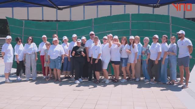 ФЛАГ РОССИИ ИЗ ЖИВЫХ ЦВЕТОВ ч.1 (2024). Флорист-дизайнер Иван Базин