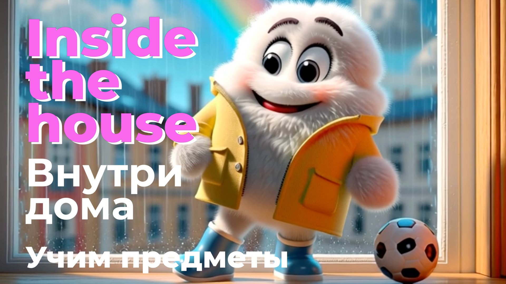 Английский для детей: учим слова на тему "Дом"