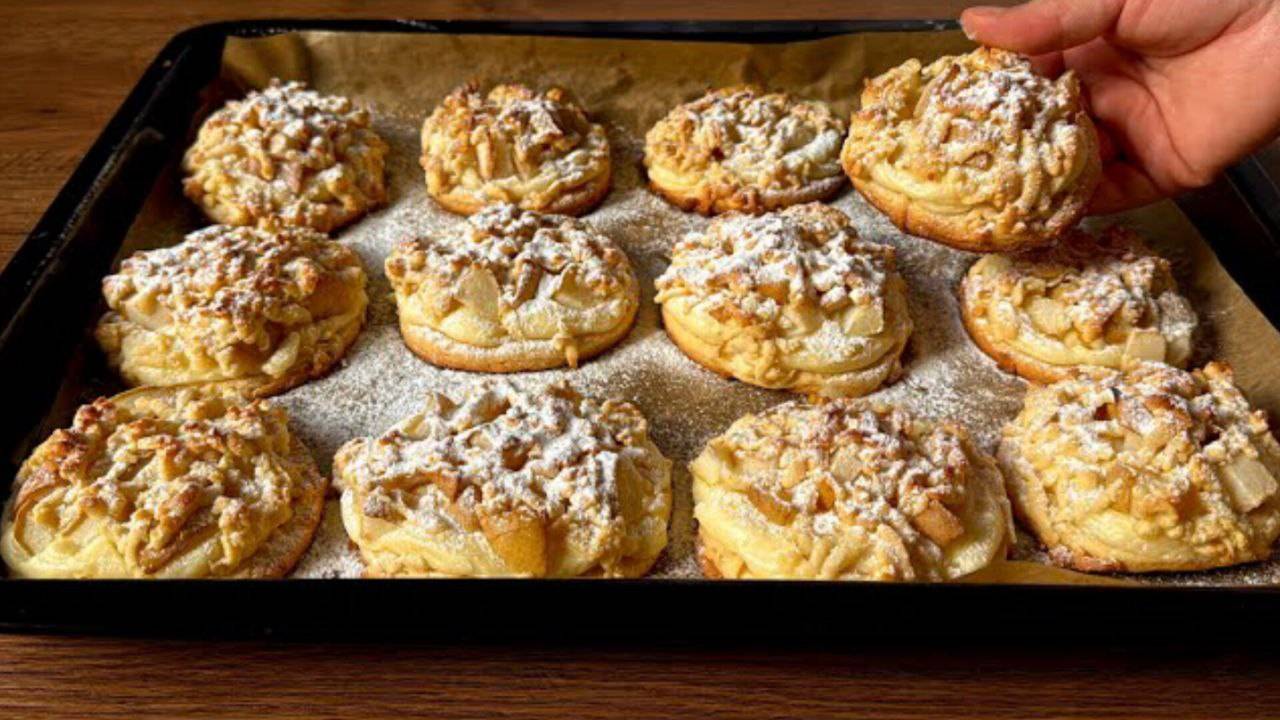 Сладкое пиршество! Рецепт пирожков которые на вкус как пирожные…