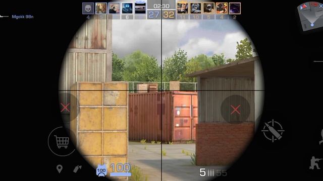 Сыграл в новый добавлный режим битва снайпера в Standoff 2