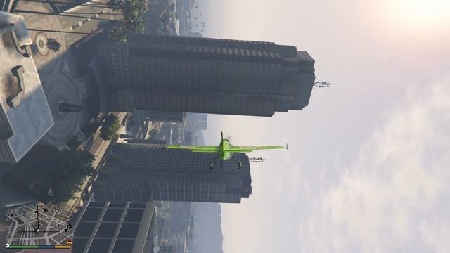 Grand Theft Auto V. Все полёты "На ноже".
