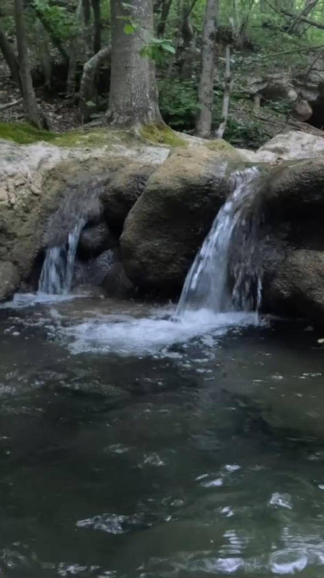 Река Кизилкобинка ( село Перевальное )