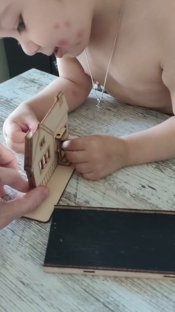 Играем в домик и запускаем речь. Логопед.