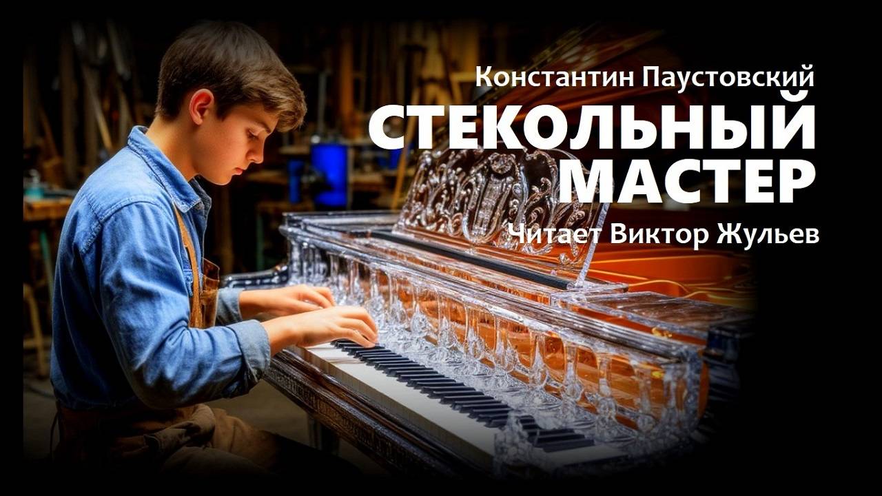 Аудиокнига «СТЕКОЛЬНЫЙ МАСТЕР». Константин Паустовский