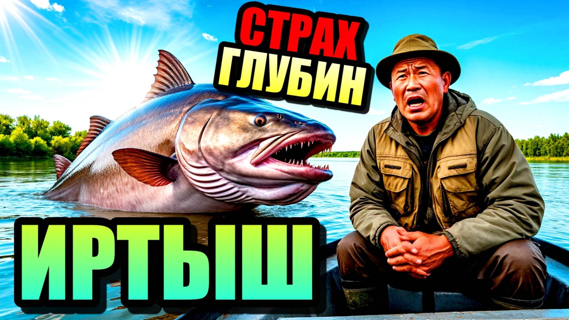 ИРТЫШ -СТРАХ ГЛУБИН!!! Тайны Древней Реки Земли!