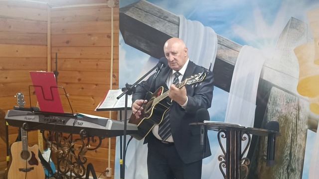 Андрей Алексеев - песня "Жизнь как пустыня" ц. Благословение г. Саянск 20.07.2025.