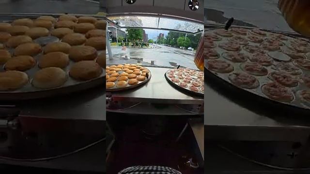 Уличная еда в реальном времени