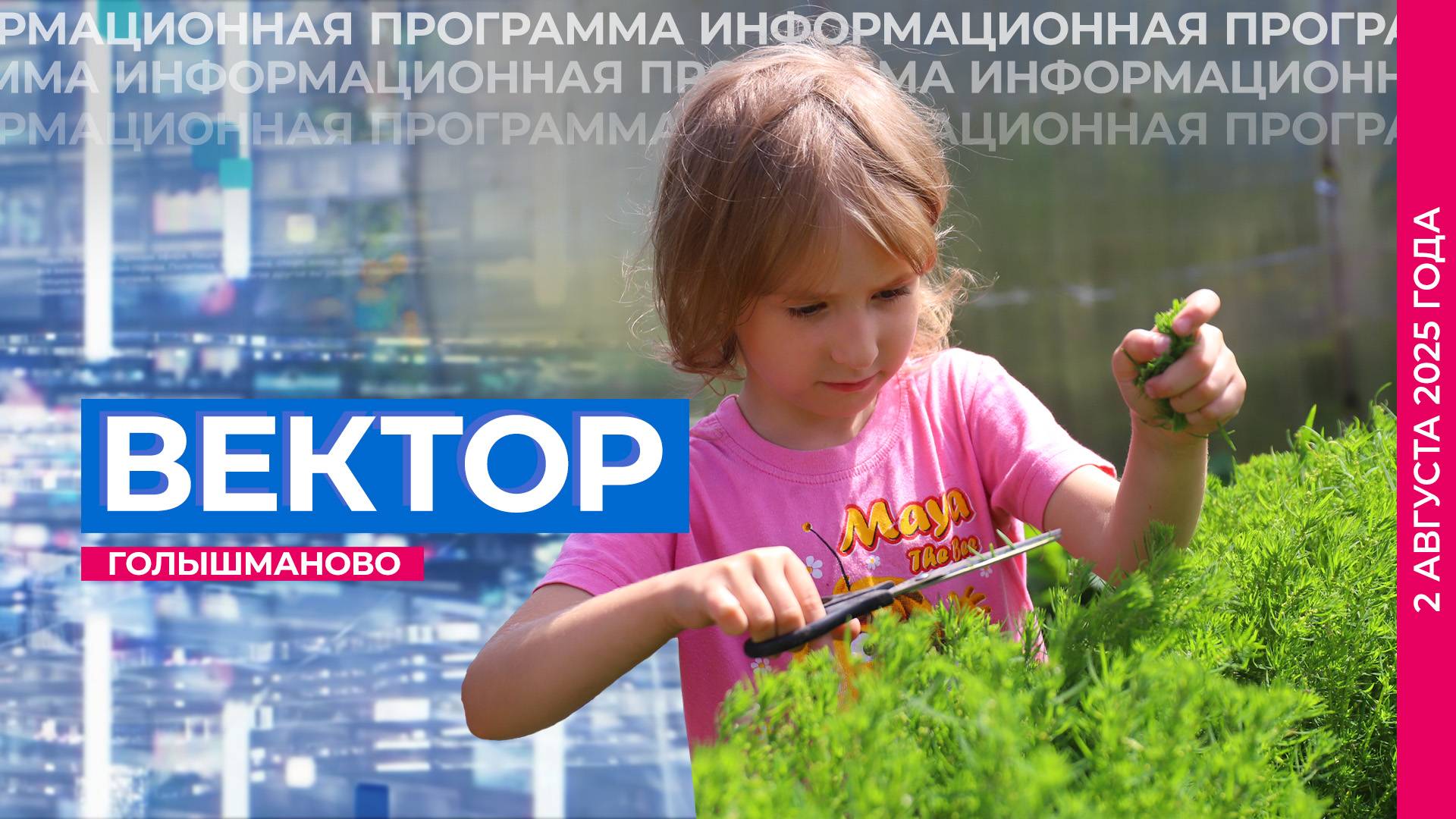 Информационная программа "Вектор". Выпуск от 2 августа 2025 года