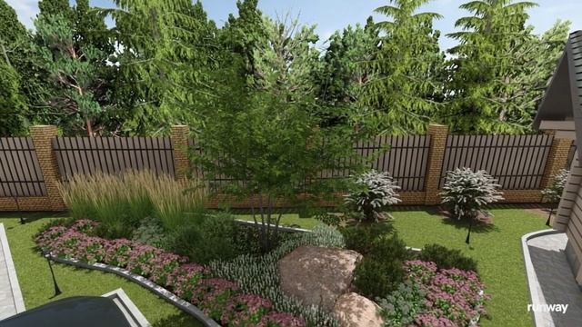 Современный ландшафтный дизайн для загородного дома