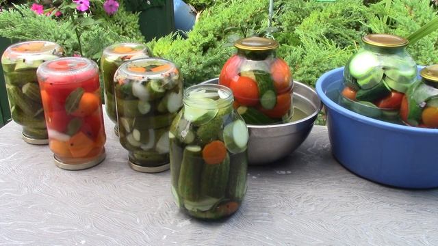 Ассорти овощей с лимонной кислотой