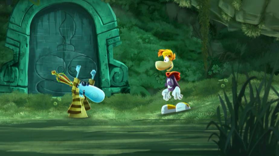 Смешная мультяшная игра Rayman Legends, прохождение первого эпизода малютки в опасности