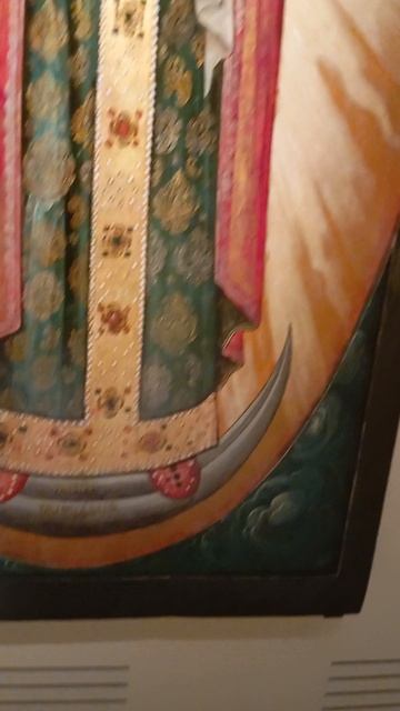 Богоматерь Жена облеченная в Солнце. Мастера Оружейной палаты. Конец XVII века.