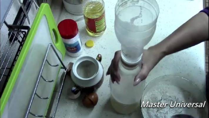 Рецепт блинов в бутылке!!! Необычный способ приготовления, попробуйте и Вам понравится!!!