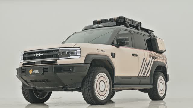 Ограниченная серия аксессуаров Mountain Legends от Arcane Warrior на BYD Leopard 5