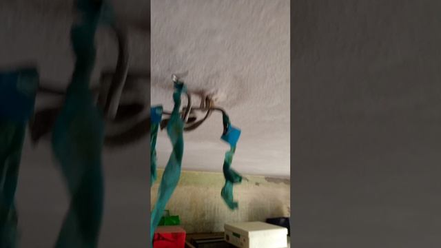 Реставрация лампы 5 рожков 1965г-1974г.Часть4