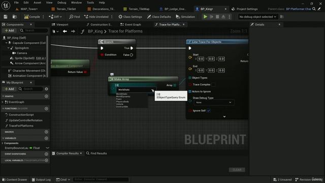 7 - Tower Climb Platformer Project (62-71) part 2