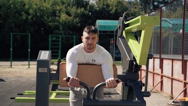 Power-1811 Уличный тренажер бицепс-машина с переменной нагрузкой ZAVODSPORTA