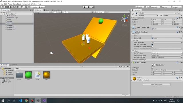 UNITY 3D: своя игра на игровом движке