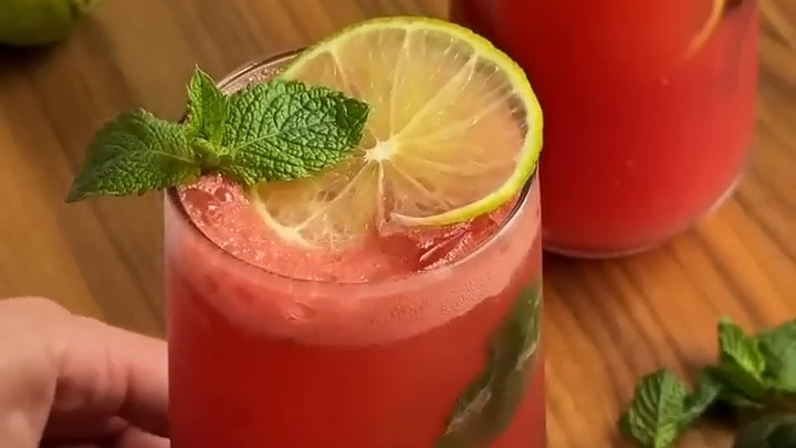 Арбузный МОХИТО...🍉🍹😋