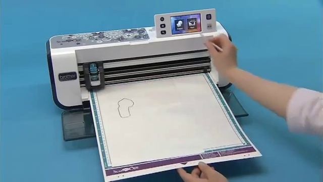 Вырезание контура рисунка