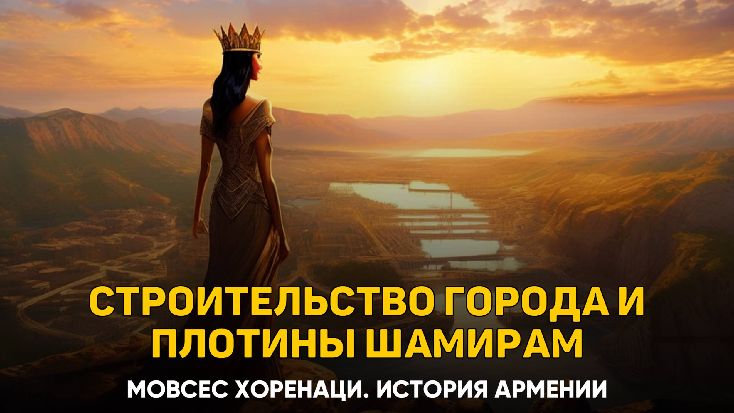 О том, как после смерти Ара Шамирам строит город. Глава 16 | Книга 1 Хоренаци История Армении