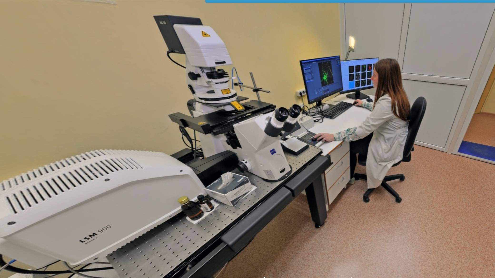 Лаборатория 308 НТЦ "Биомедицинская фотоника" ZEISS LSM 900 20.09. 2021