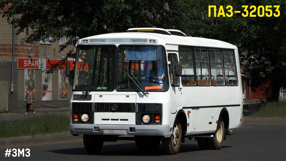 ПАЗ-32053 (ЗМЗ 52342.10 & ГАЗ-3307)