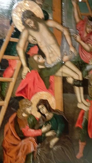 Снятие с Креста. Из цикла Страсти Христовы. Начало XVIII.