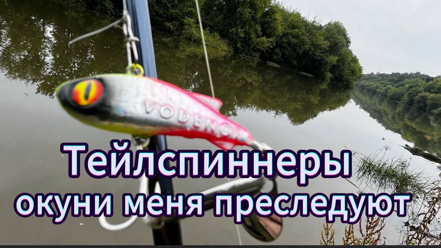 Тейлспиннеры и вертушки. Пробую поймать жереха