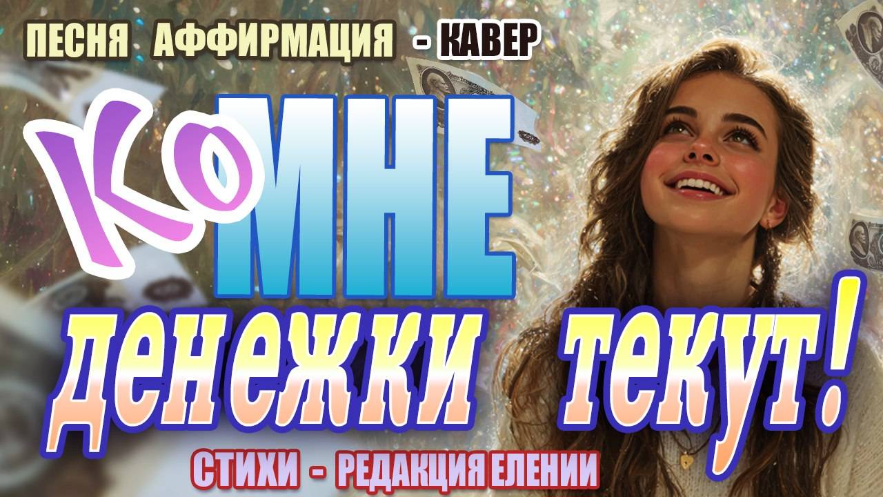 💰 Песня "Ко мне денежки текут!" | Кавер на мелодию Олега Газманова | Привлекаем изобилие с юмором!