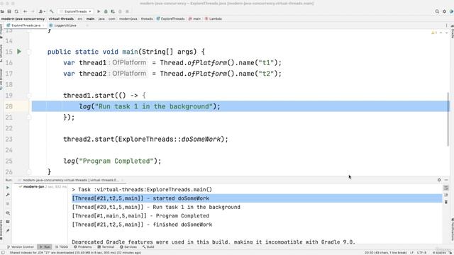 8 - Lets Create Platform Threads