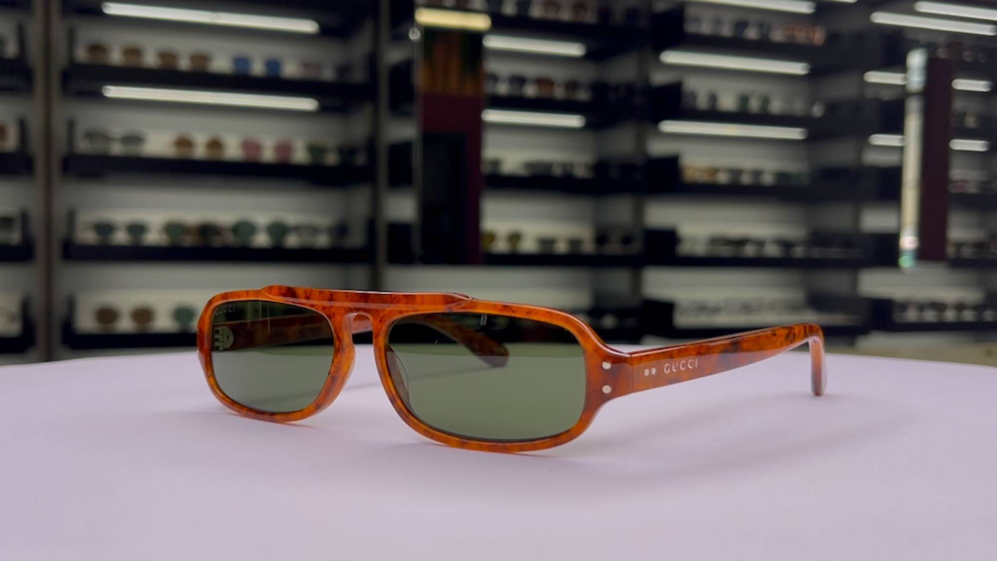 Обзор мужских солнцезащитных очков Gucci 0615S 003