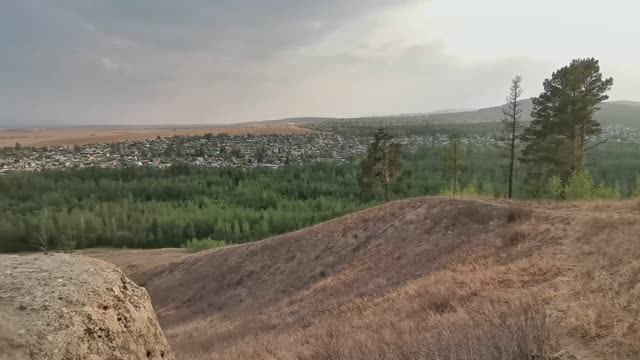 поход на гору в НСТ берёзка