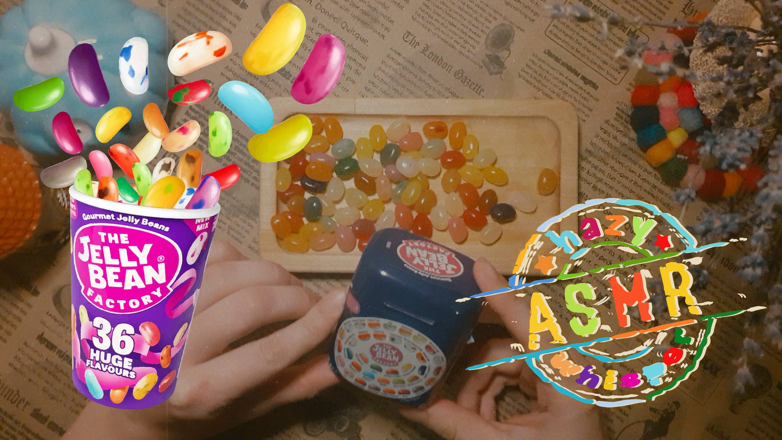 • АСМР • Угадываем вкусы мармеладных конфеток • Веселый мукбанг • Итинг драже Jelly Bean •