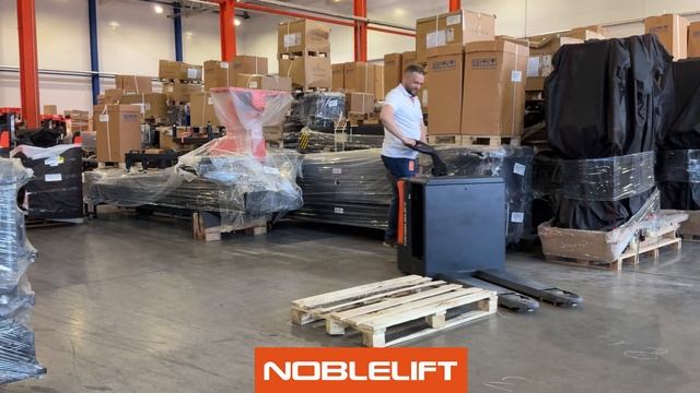 NOBLELIFT PalletGAMES 2025. Задание для операторов электротележек: задний ход.