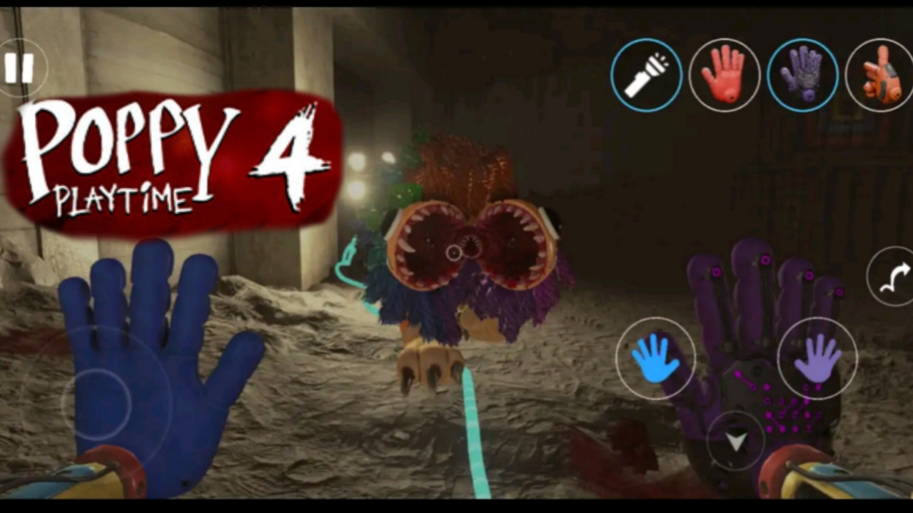 Прохождение Poppy playtime chapter 4 на телефоне.