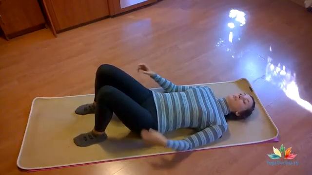 Упражнение Волна по позвоночнику против боли в спине здоровая спина Татьяна Дудина