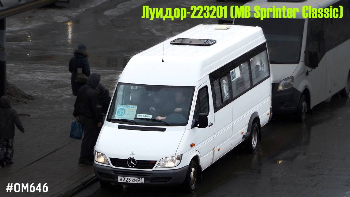Луидор-223201 (MB Sprinter Classic) (ОМ 646 DE22LA (646.701) & TSG 330)
