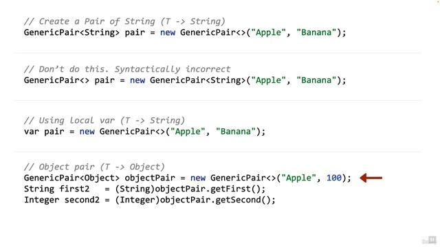 4 - Using Generic Types