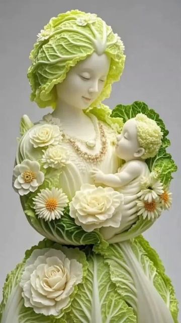 Мадонна из .....салата