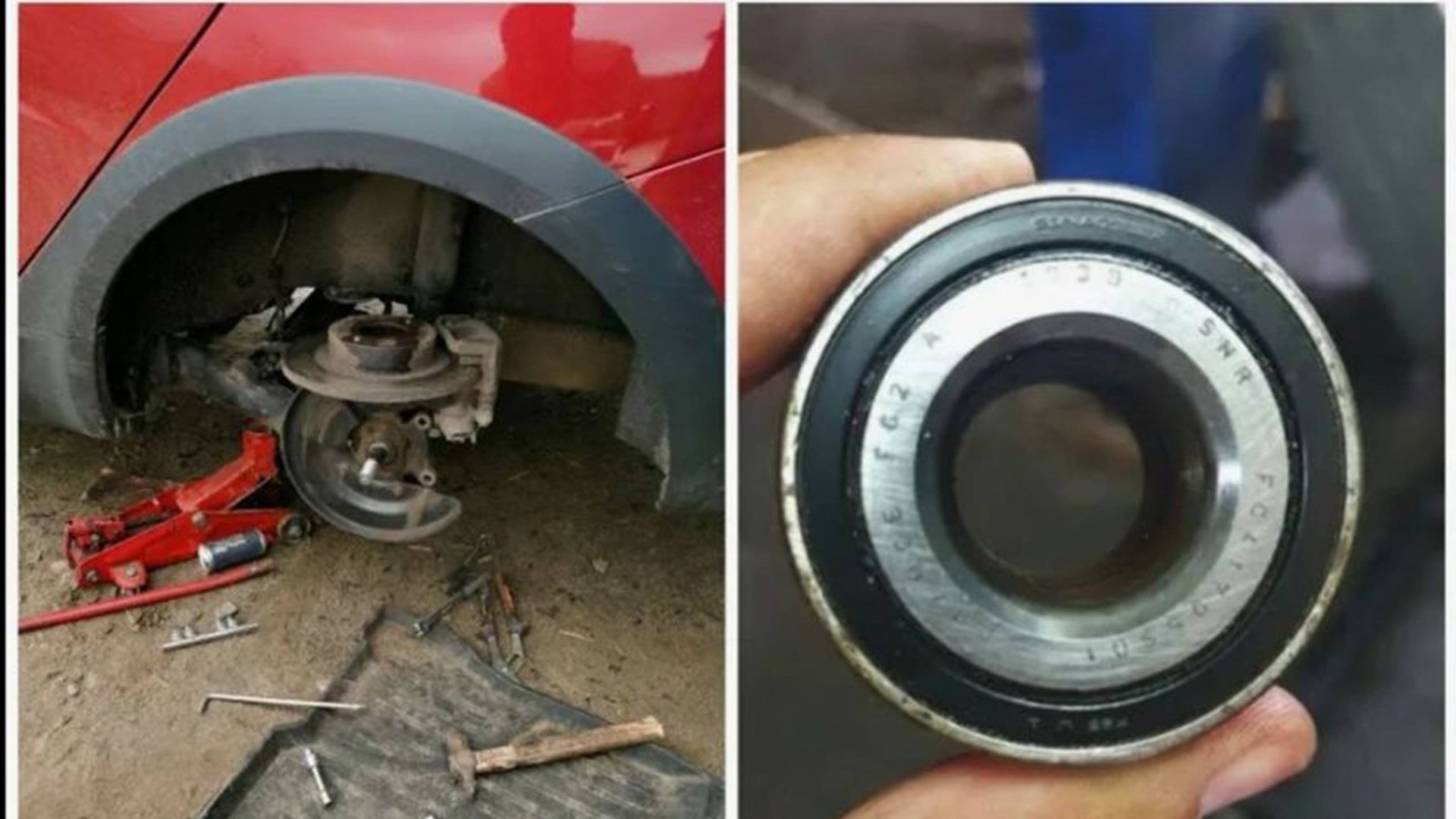 Замена подшипников на задних барабанах Авео Т-200