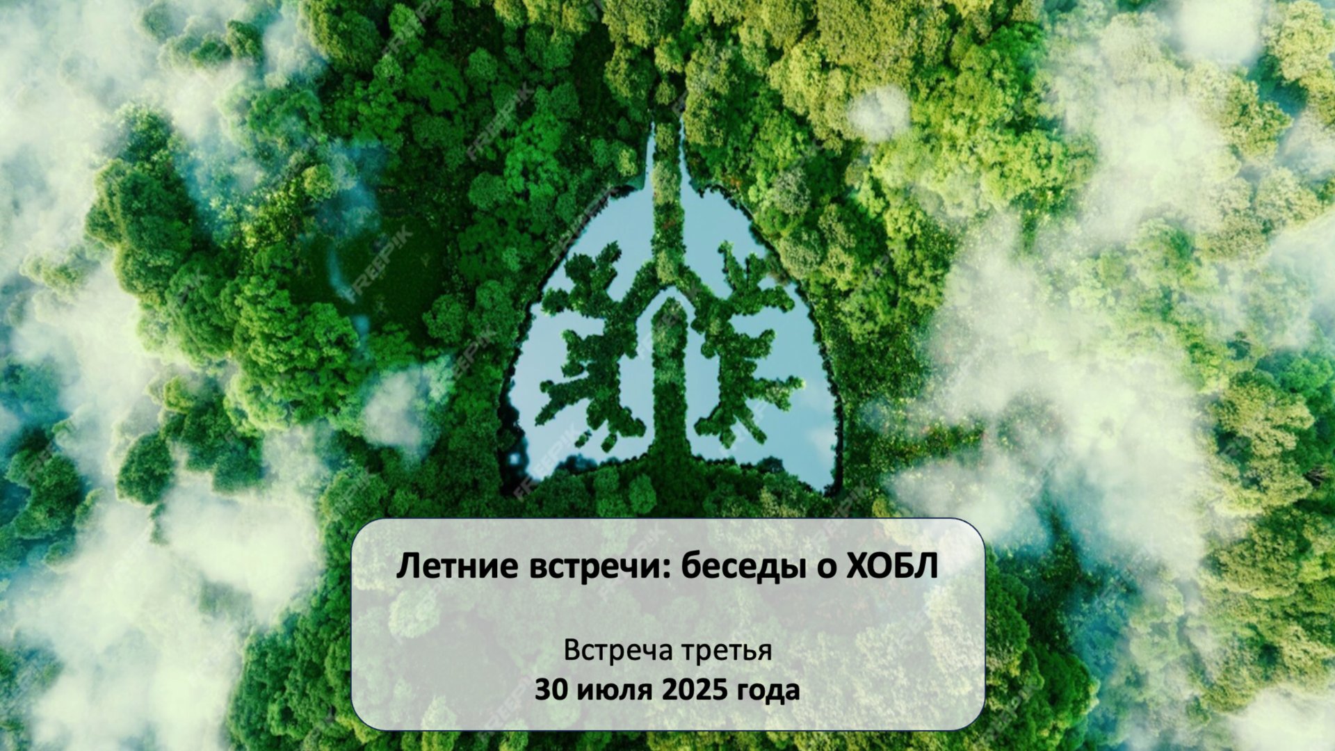 Летние встречи: беседы о ХОБЛ. Встреча третья