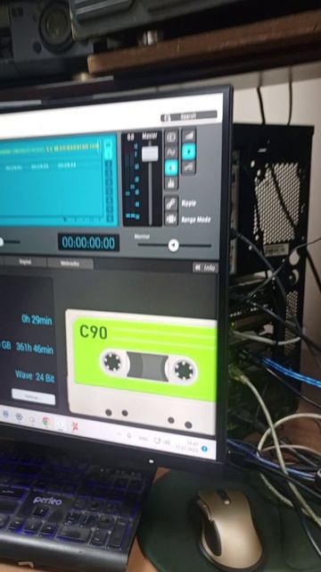 Оцифровка музейной аудиокассеты