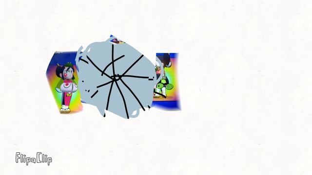 カズ против ниндзя. 2д анимация с помощью флипаклип