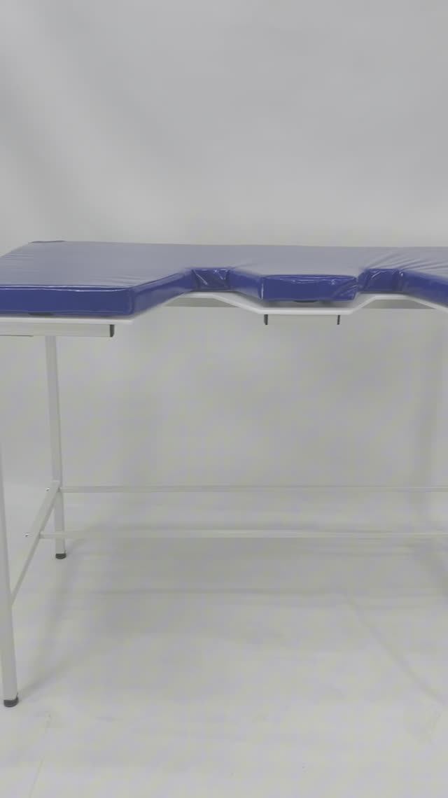 Стол для узи и эхо процедур из полипропилена с вырезами