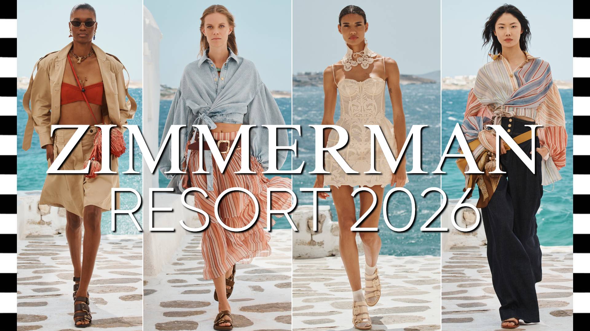 ✔️ ZIMMERMANN (Циммерман) коллекция RESORT 2026 на Миконосе, Греция