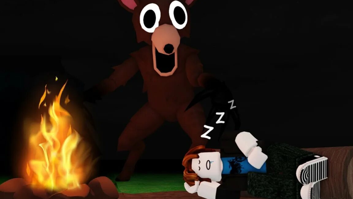 ИГРАЮ В ИГРУ 99 НОЧЕЙ В ЛЕСУ В РОБЛОКСЕ😬🥴😮😯😦😲🤯