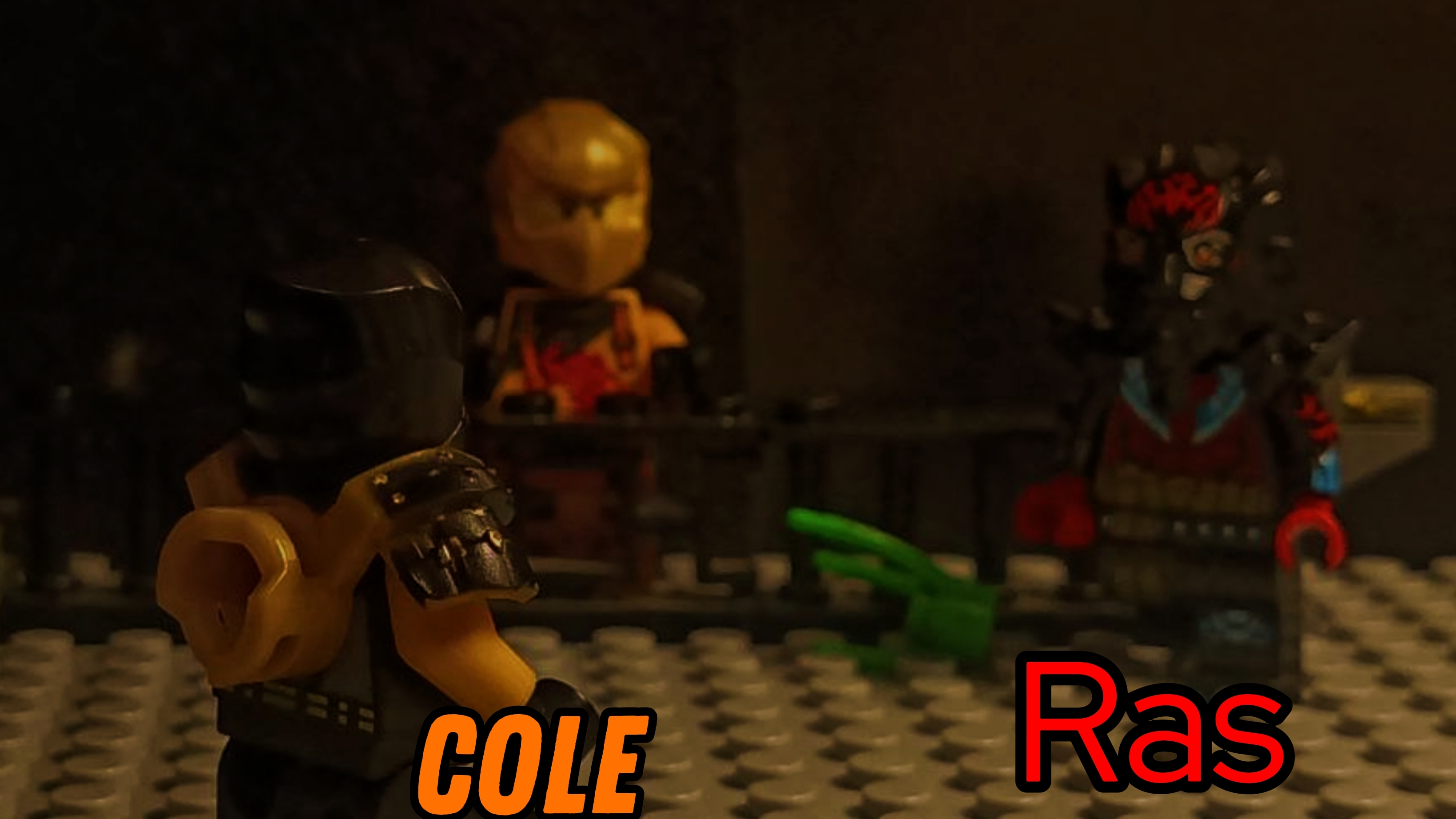 ⛩️Анимация Коул против Раса⛩️ Ninjago Dragon rising